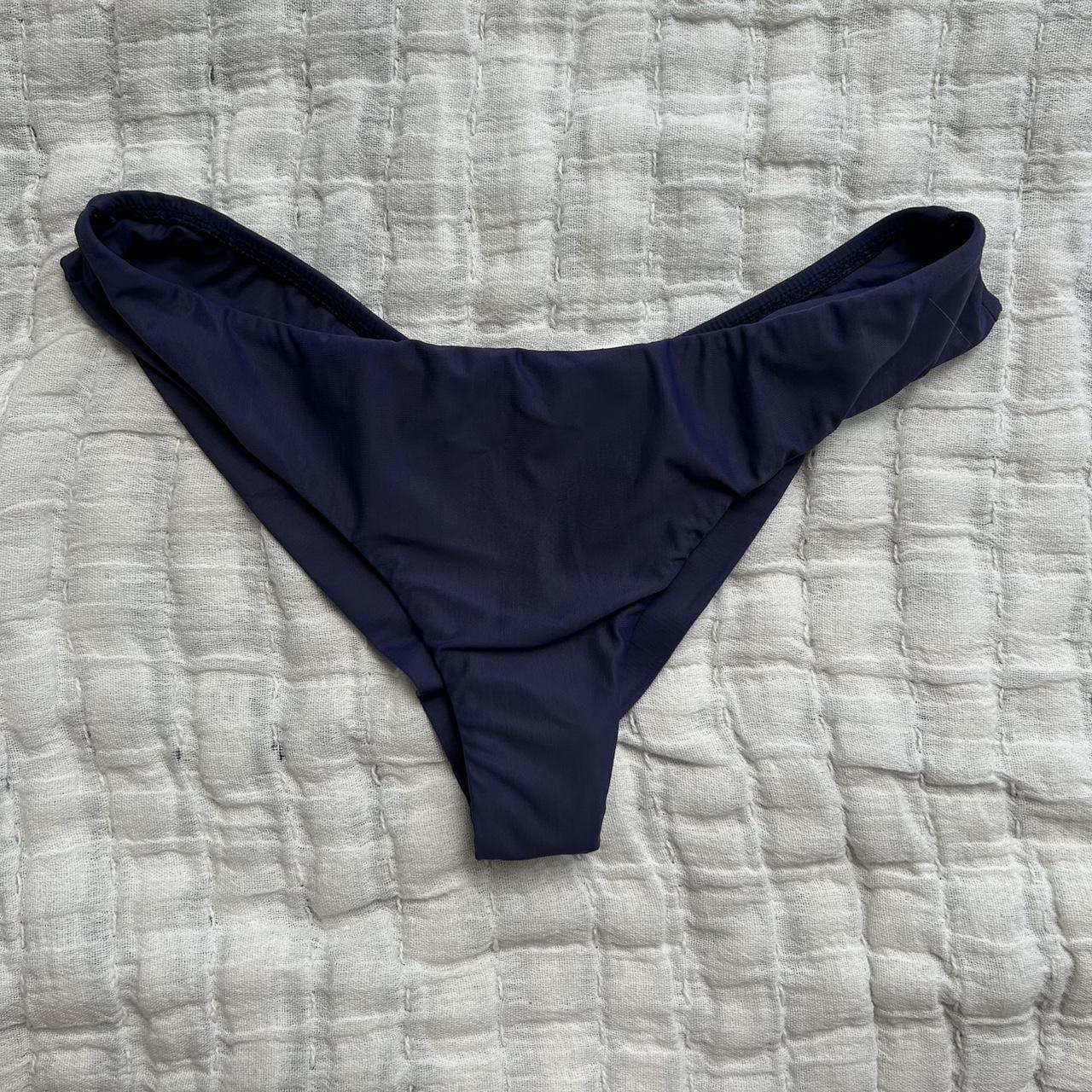 Sofia navy blue bikini bottoms, size s/xs, pretty... | Depop