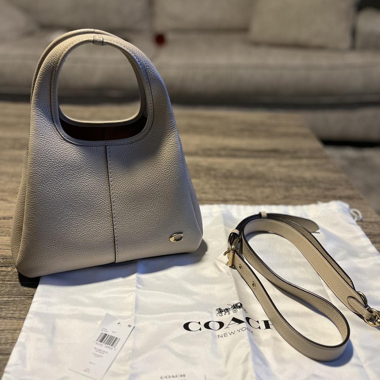 Coach Lana 23 Medium handbag in Ivory. Barely used... | Depop