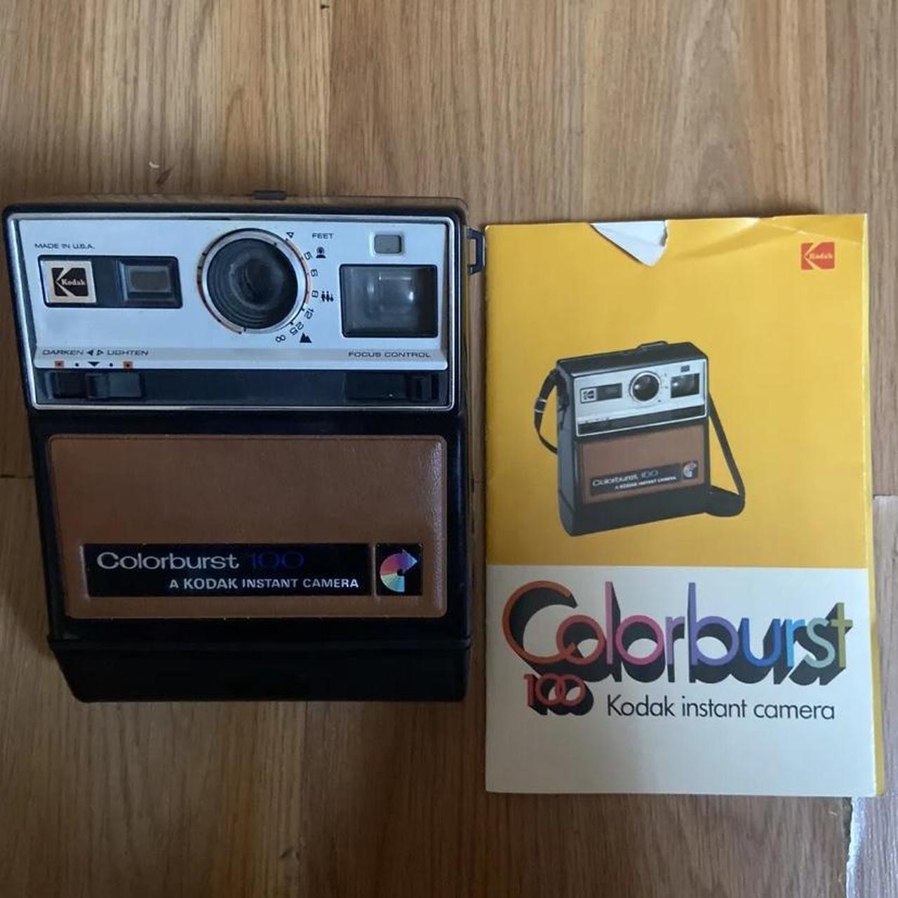 Vintage Colorburst 100 Kodak Instant with Manual -... - Depop