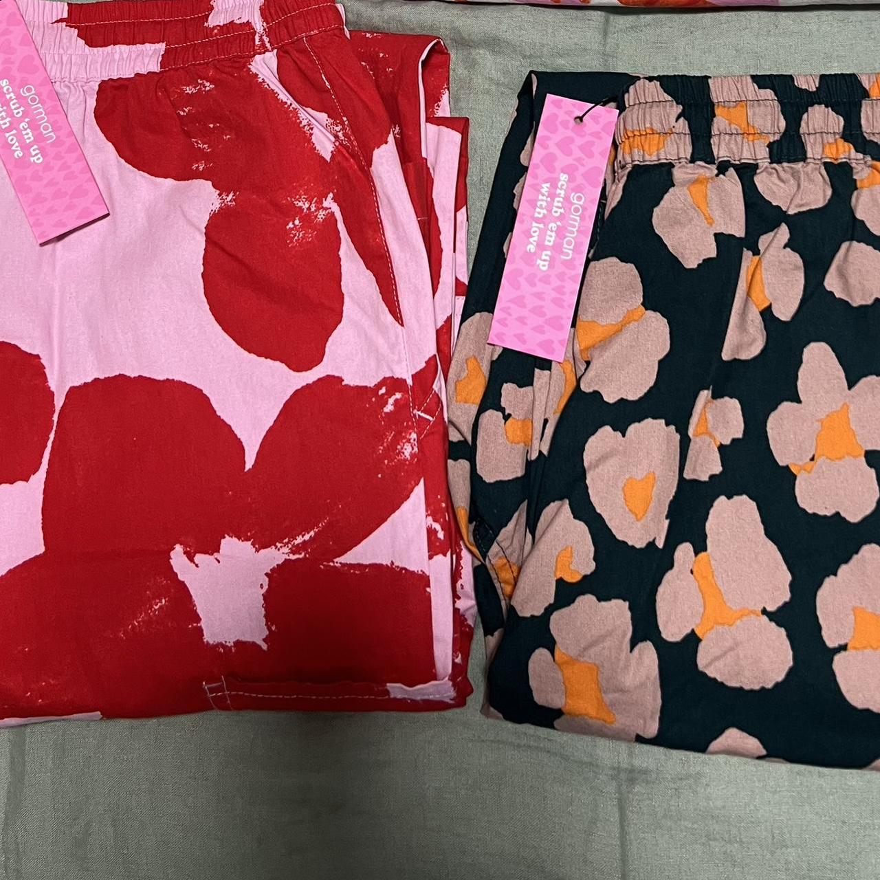 Gorman scrub pants Pink poppy - size extra large... | Depop