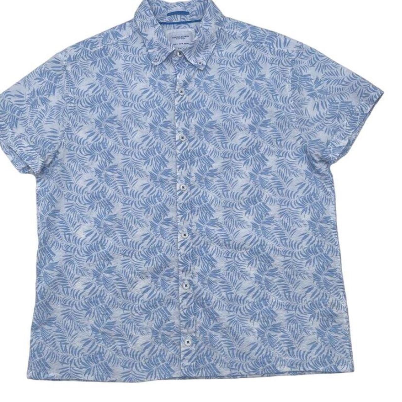 Denim & Flower RICKY SINGH Tropical Short Sleeve... - Depop