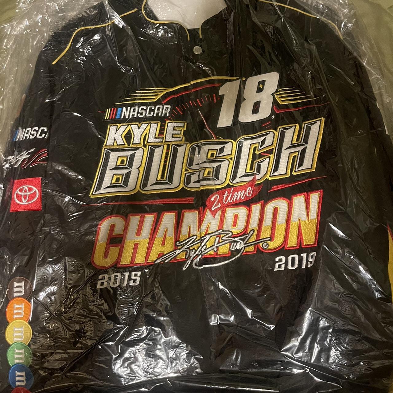 Nascar Jacket kyle Busch - Depop