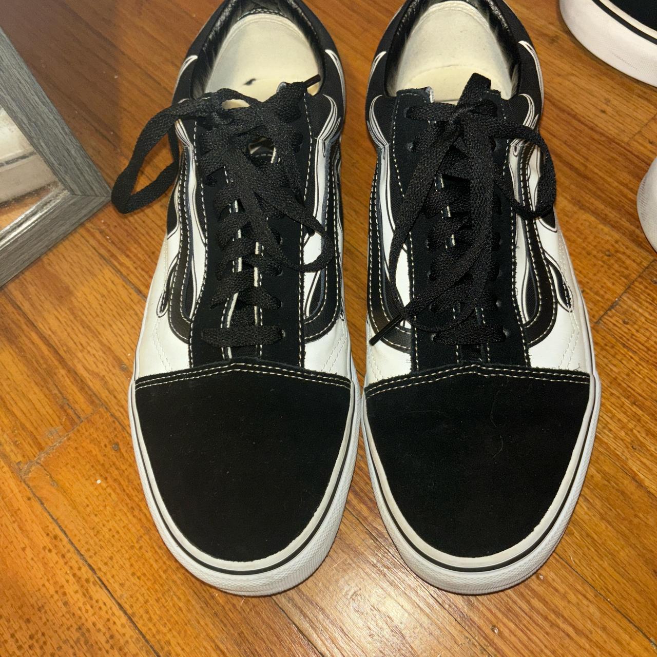 Men’s Vans Flame size 10 - Depop