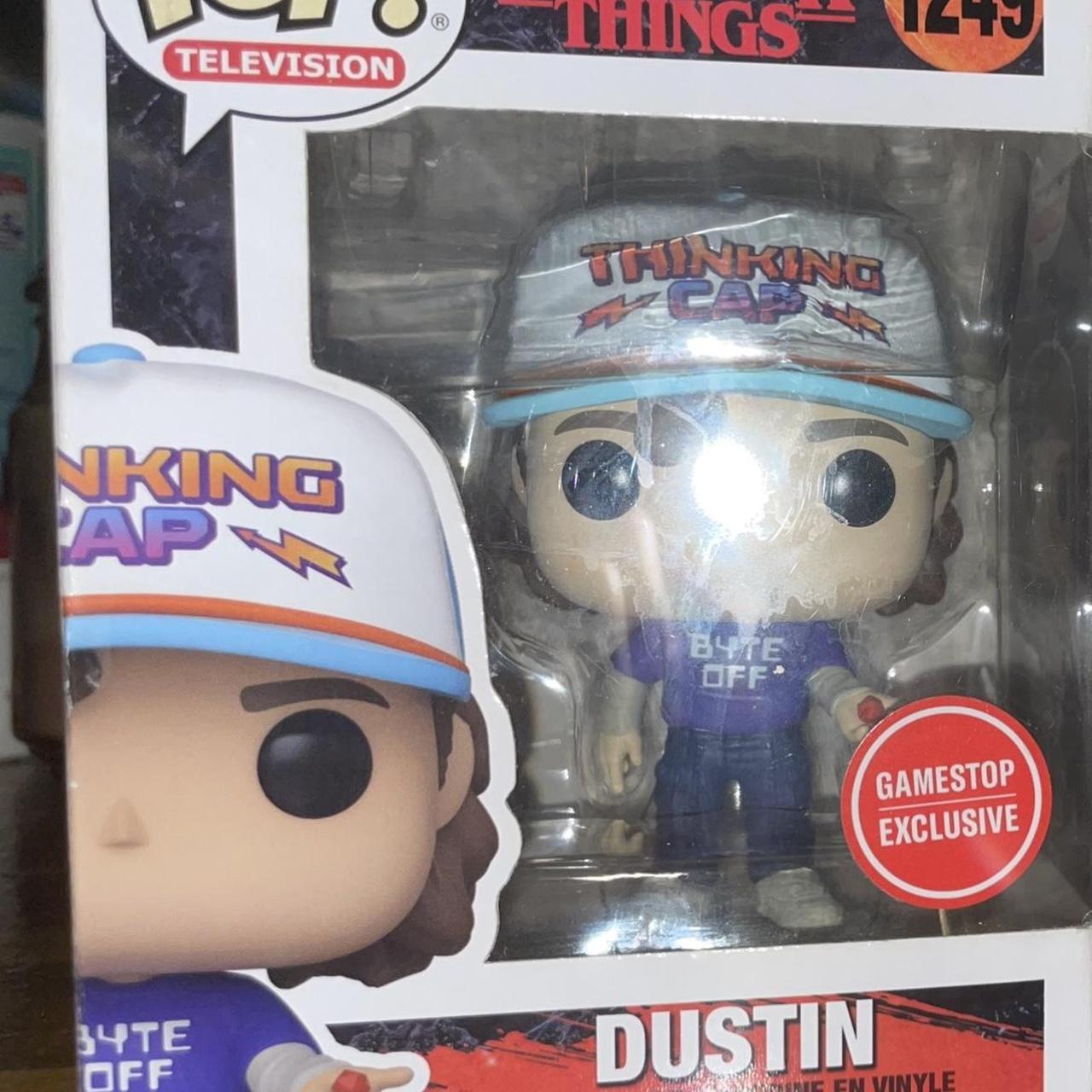 Stranger Things Dustin Funko Pop GameStop Exclusive.... - Depop