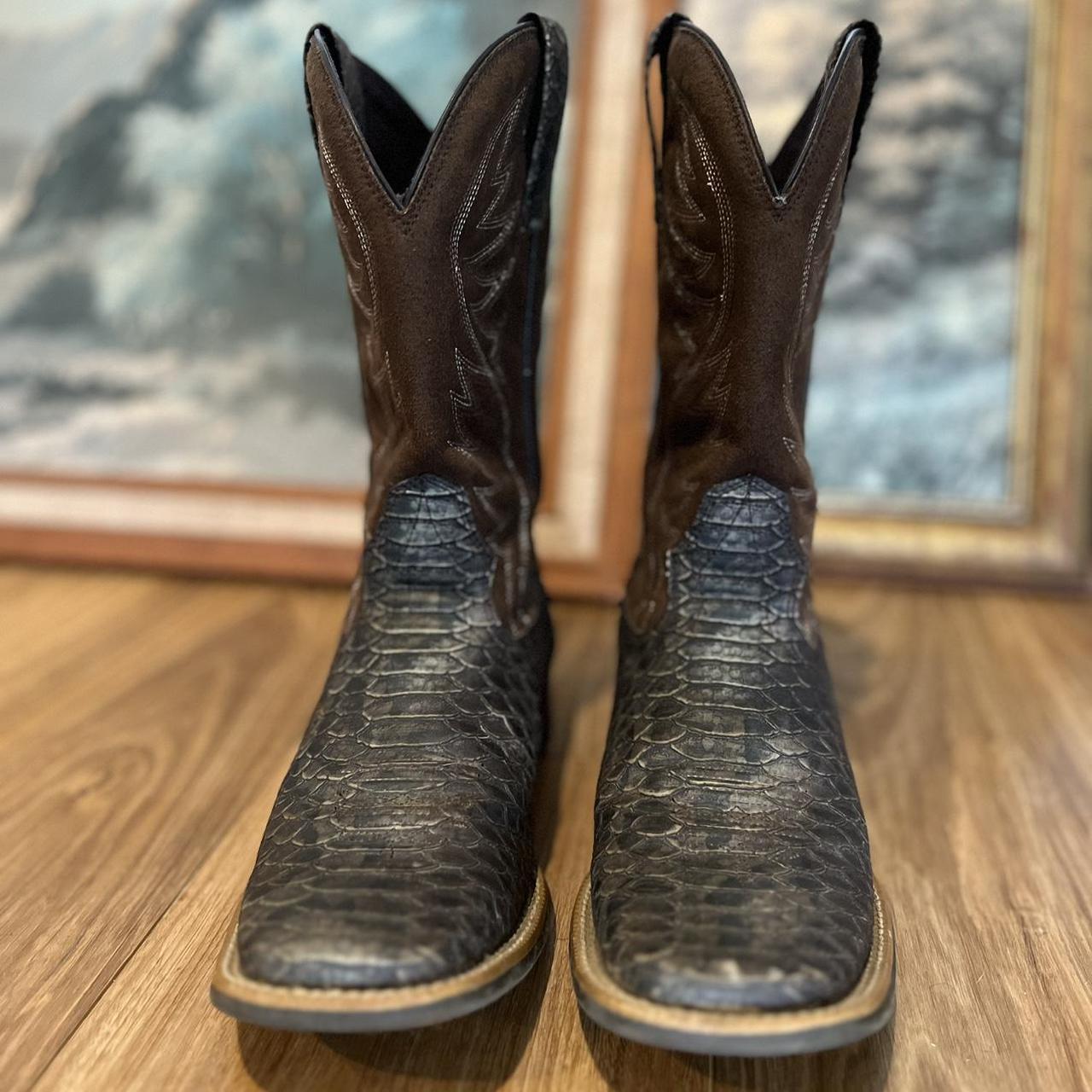 Ariat Circuit High Stepper Python Cowboy Boot - size... - Depop