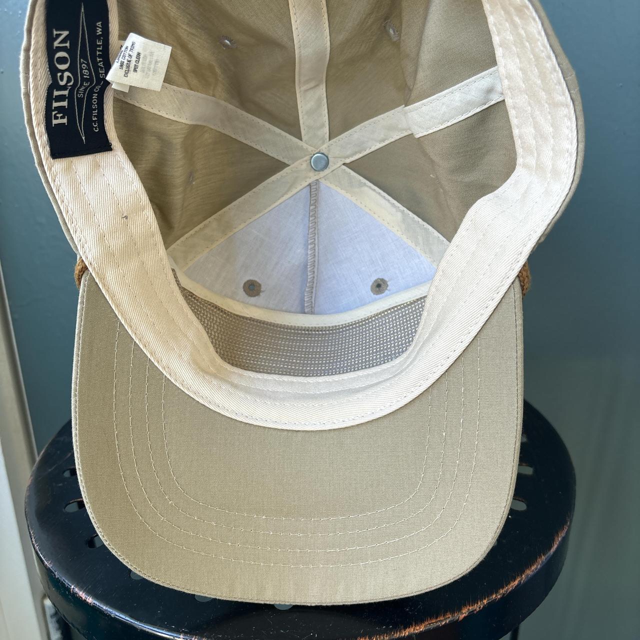 NWOT Filson snapback rope hat w/ embroidered patch,... - Depop