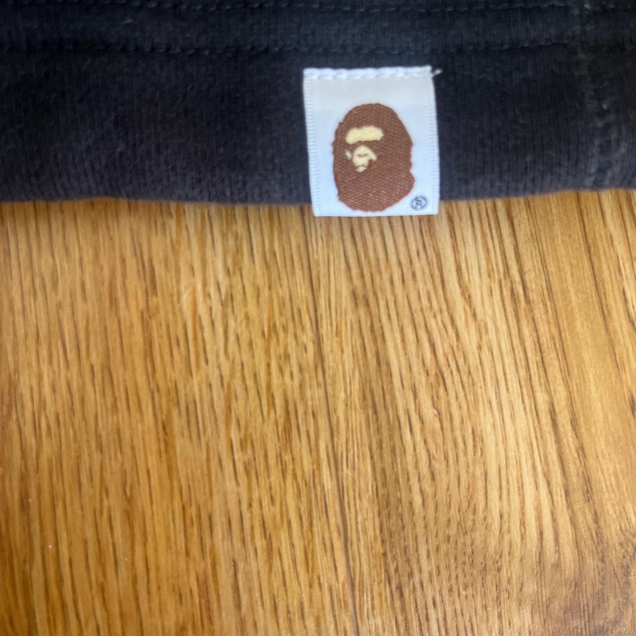 BAPE A Bathing Ape Pullover Jumper BAPE Mock Neck... | Depop