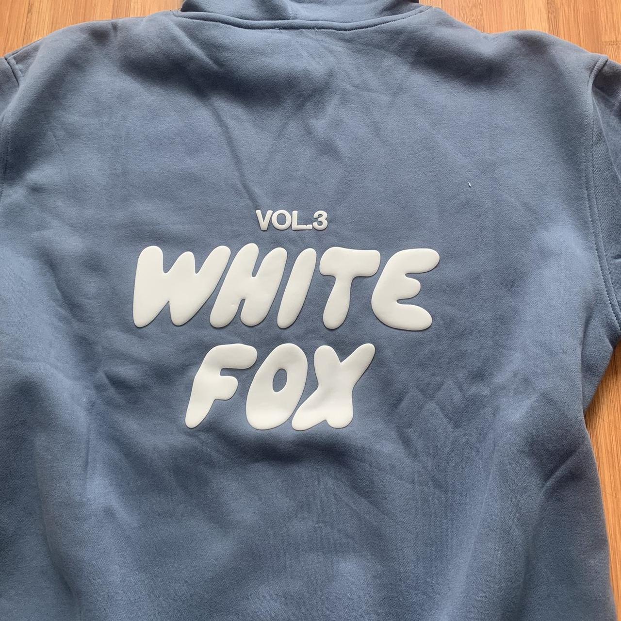 White fox hoodie. Brand new with tags. Includes bag.... - Depop