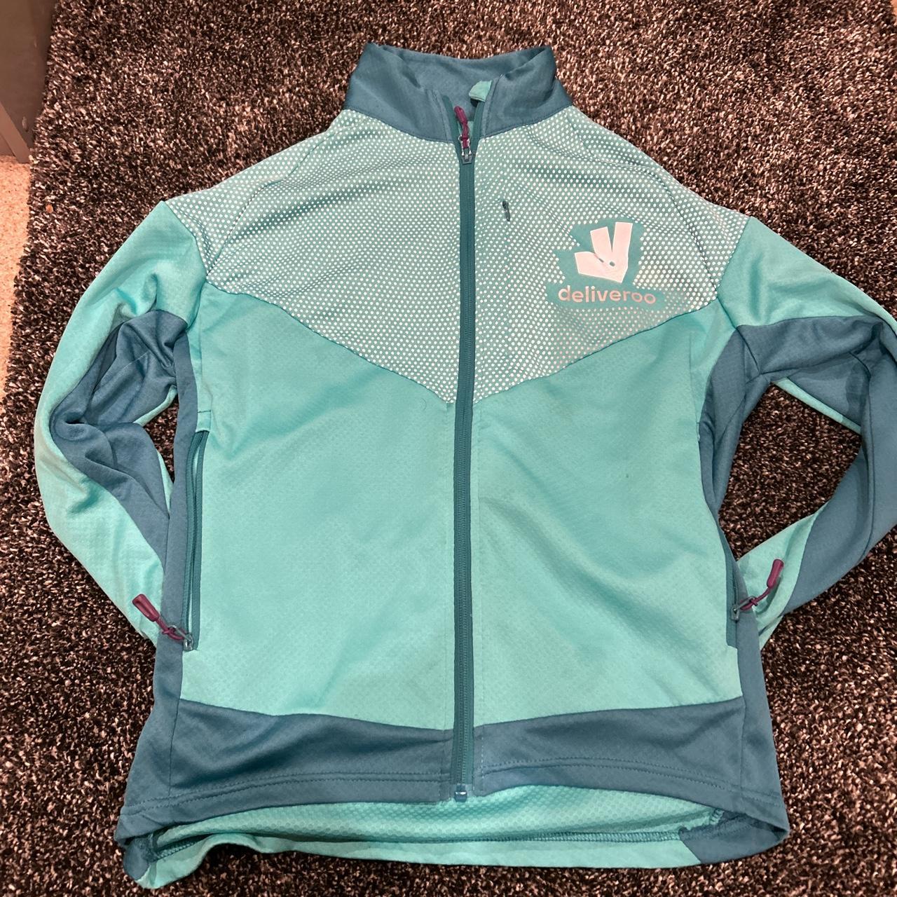 Deliveroo lightweight jacket - worn once, great... - Depop