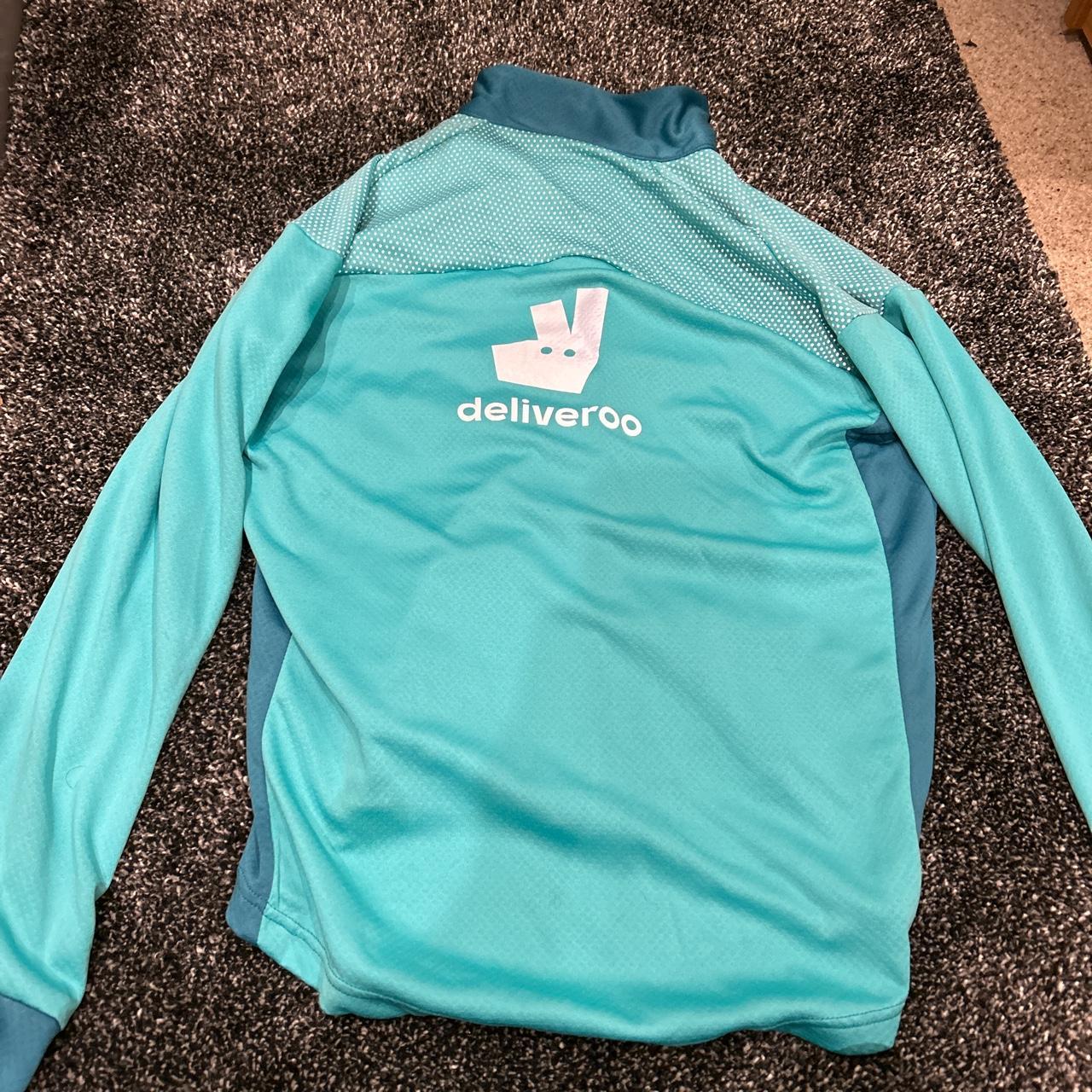 Deliveroo lightweight jacket - worn once, great... - Depop
