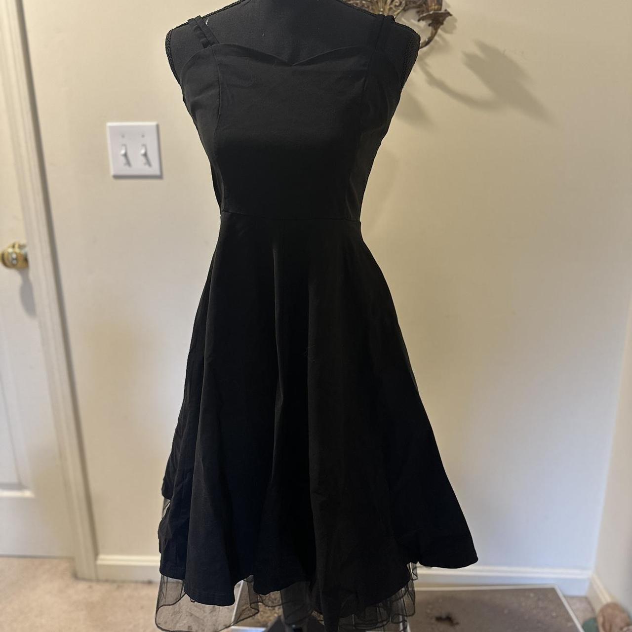 Simple little black dress. The brand is Gown Town!... - Depop