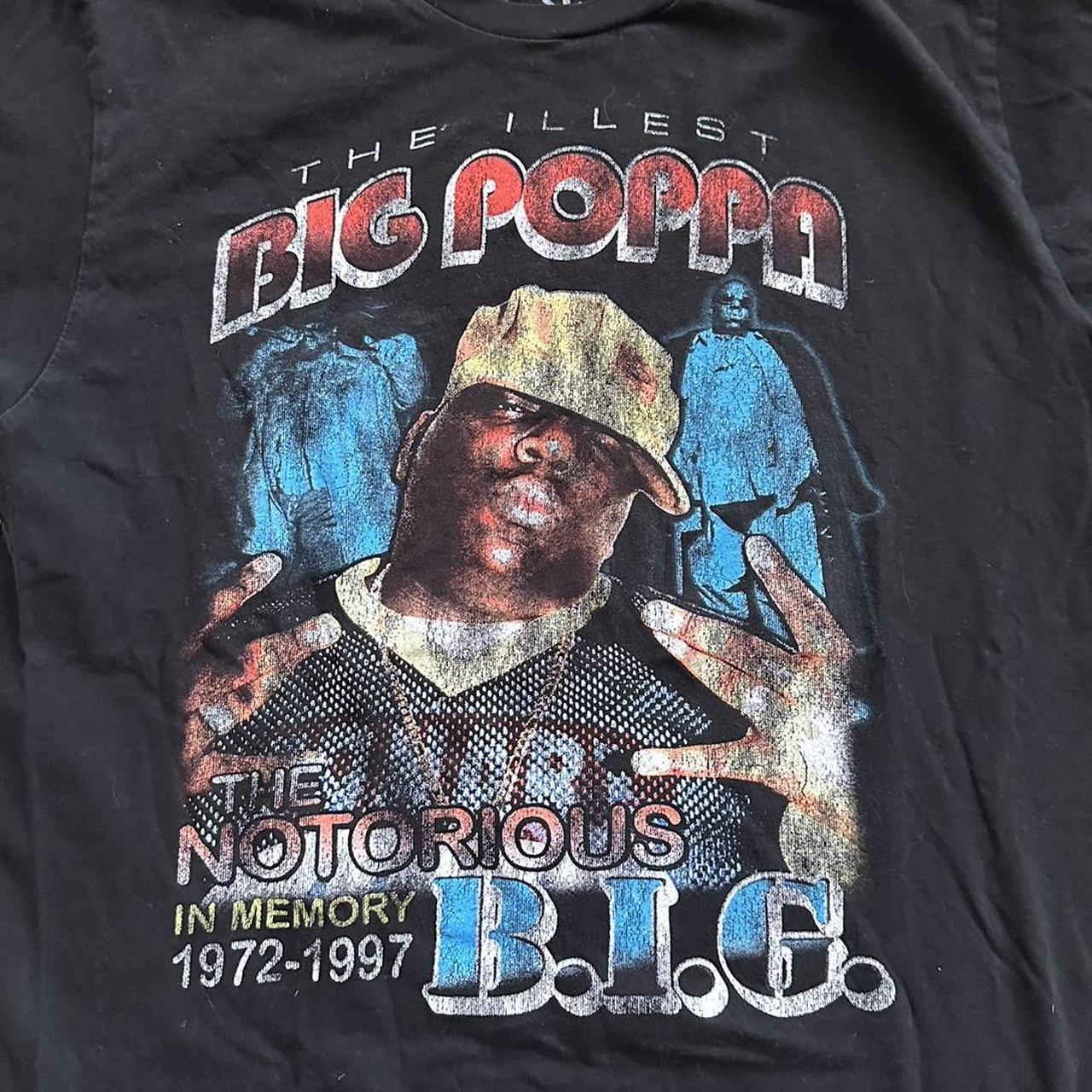 Vintage Notorious B.I.G. In Memory Tee Official... - Depop