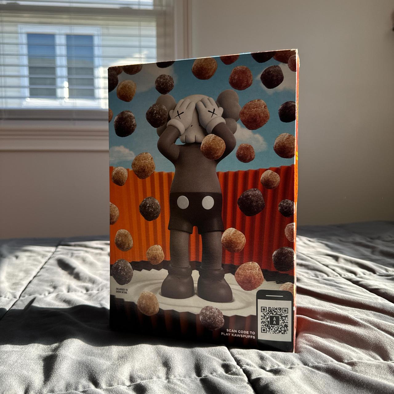 KAWS x Reese’s Puff Cereal never opened before,... - Depop