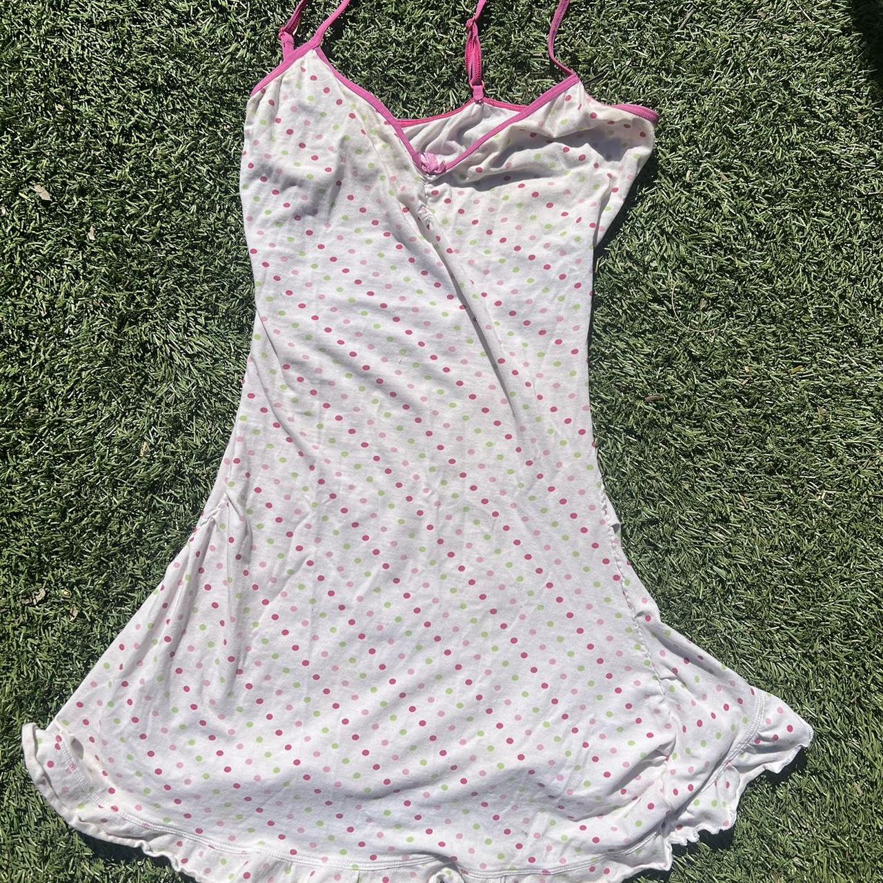 POLKA DOT CAMI Some minor pen stains but barely... - Depop