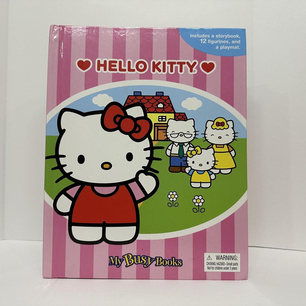 Hello Kitty My Busy Books pink and white storybook... - Depop