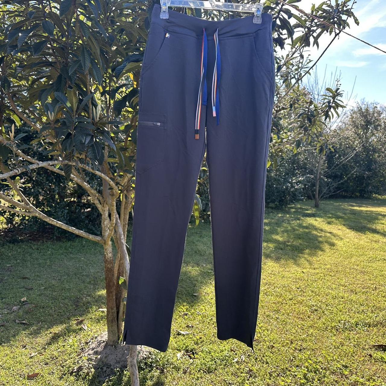 FIGS • charcoal pride cairo zola skinny scrub pants... | Depop