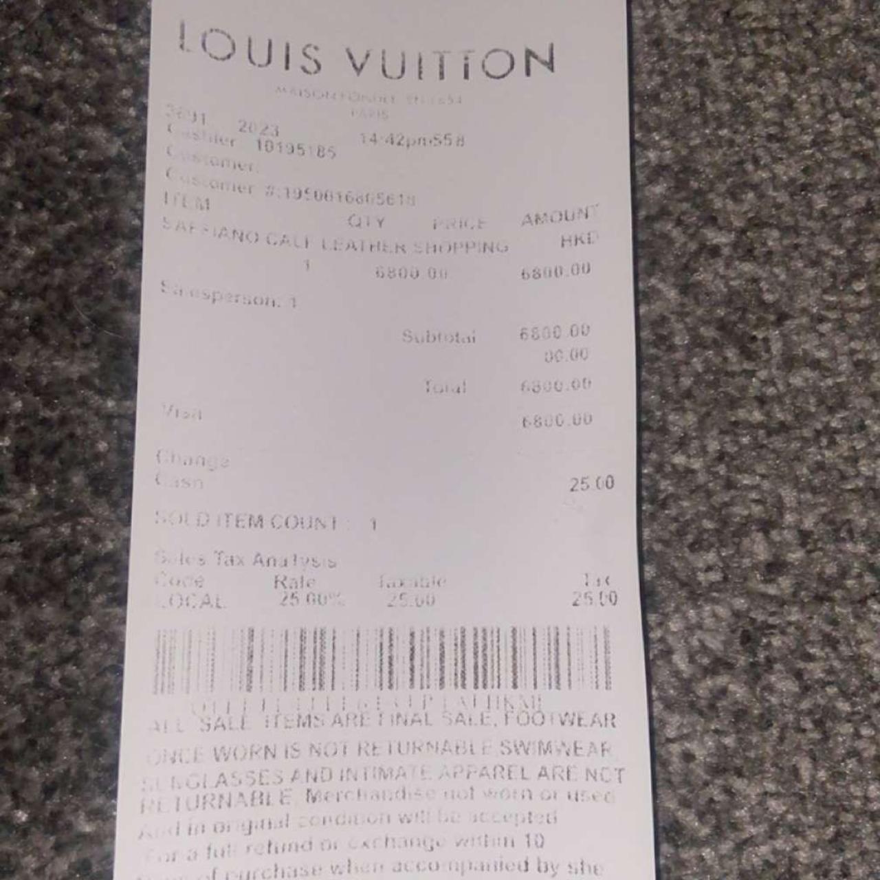 NEW Louis Vuitton (LV) Grey Beanie *Receipt proof* - Depop