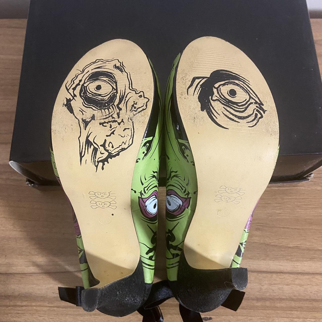 Iron Fist Zombie Stomper peep toe platform heels.... - Depop