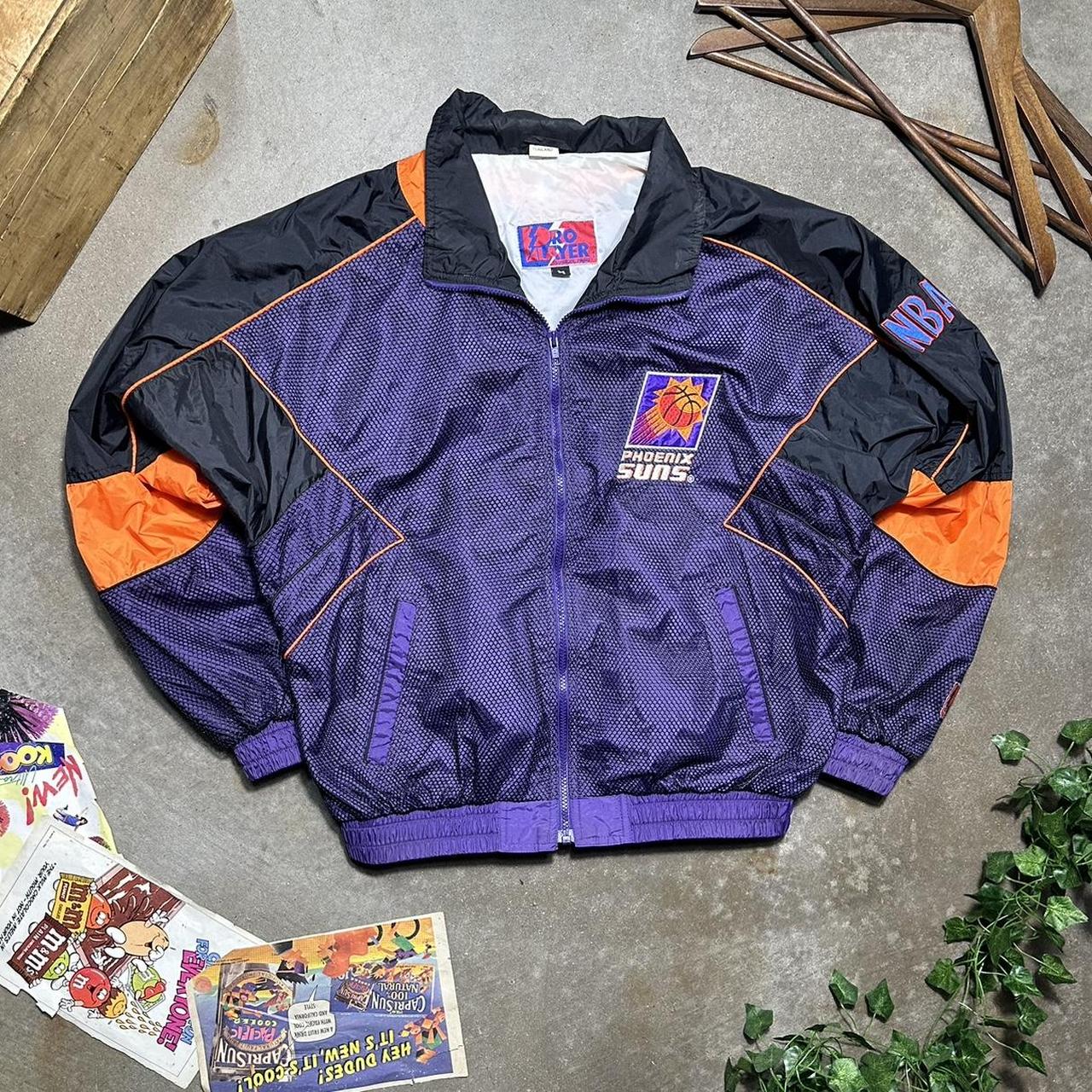 Vintage 90s Phoenix Suns Pro Player Windbreaker... | Depop