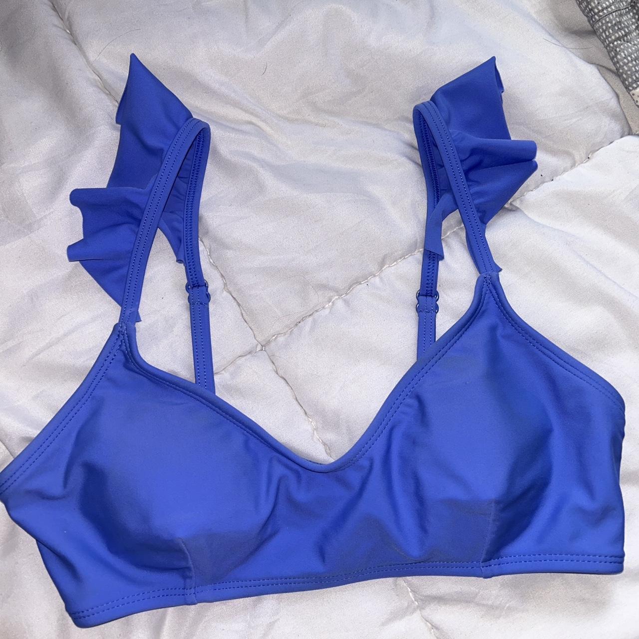 Medium Navy Blue swimsuit - Depop