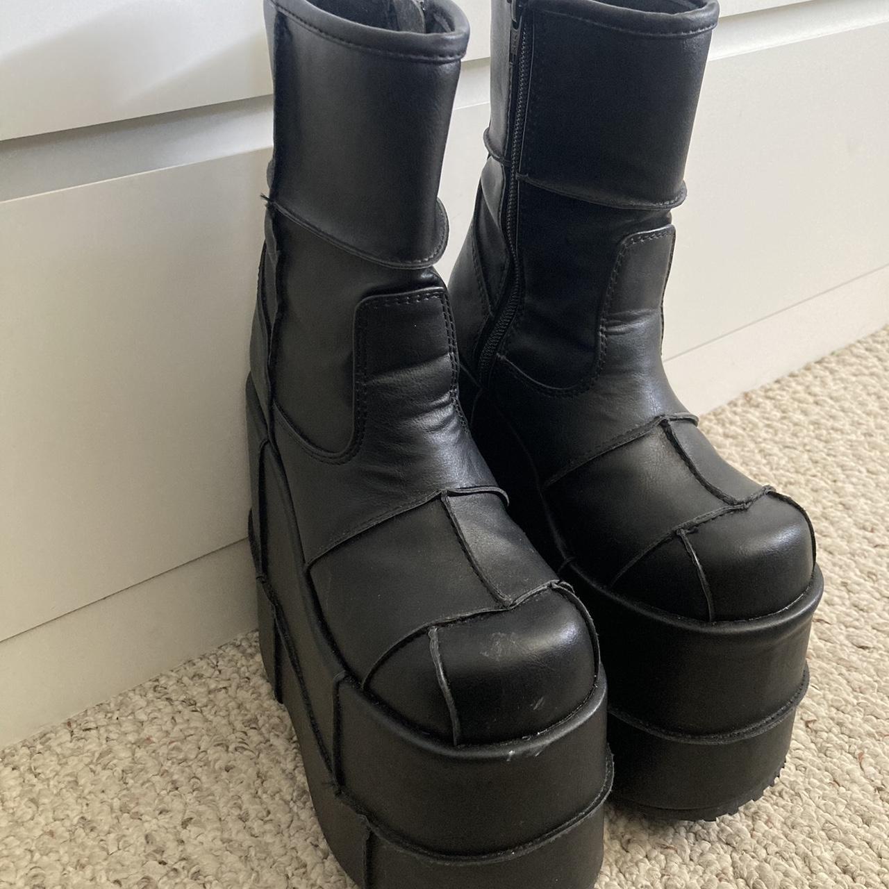 Demonia stack 201 men’s size 4/ women’s size 5 or 6.... - Depop