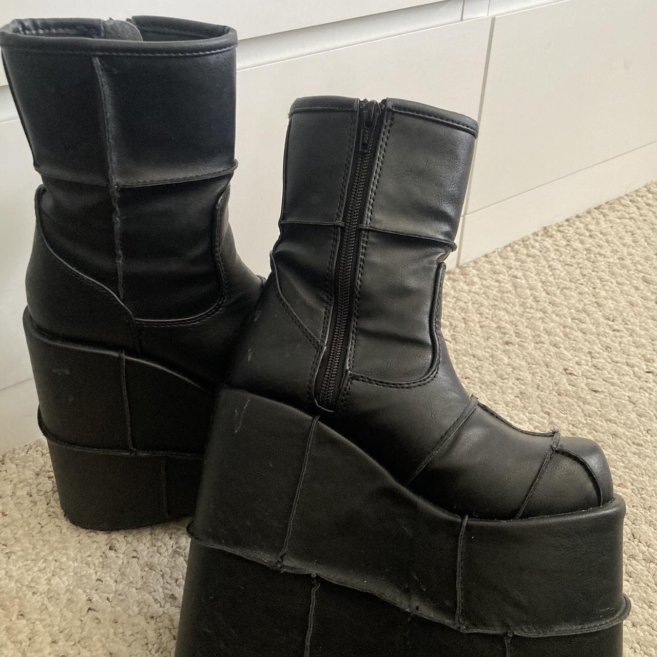 Demonia stack 201 men’s size 4/ women’s size 5 or 6.... - Depop