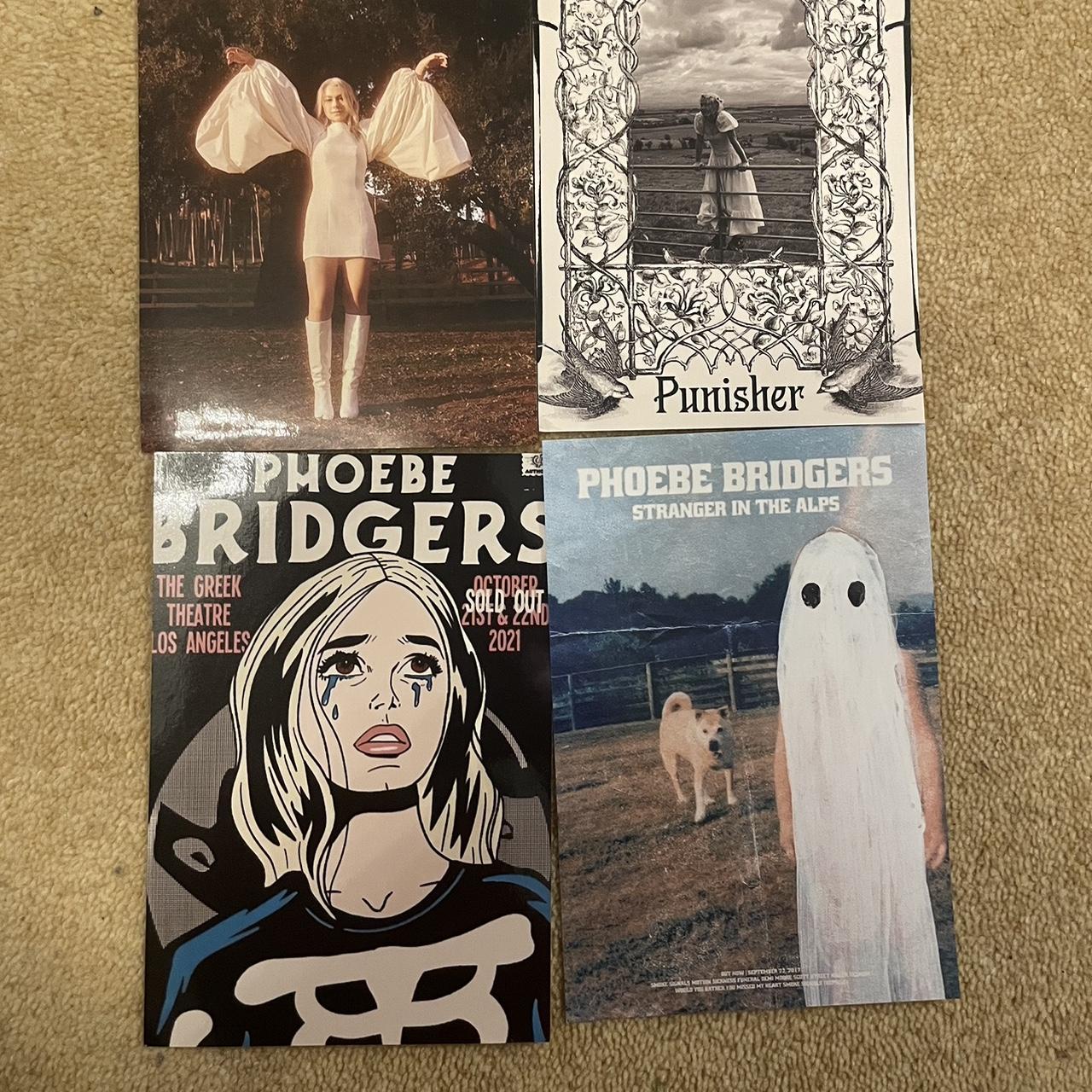 4 x Phoebe Bridgers prints/posters xx 6x4 inches x - Depop