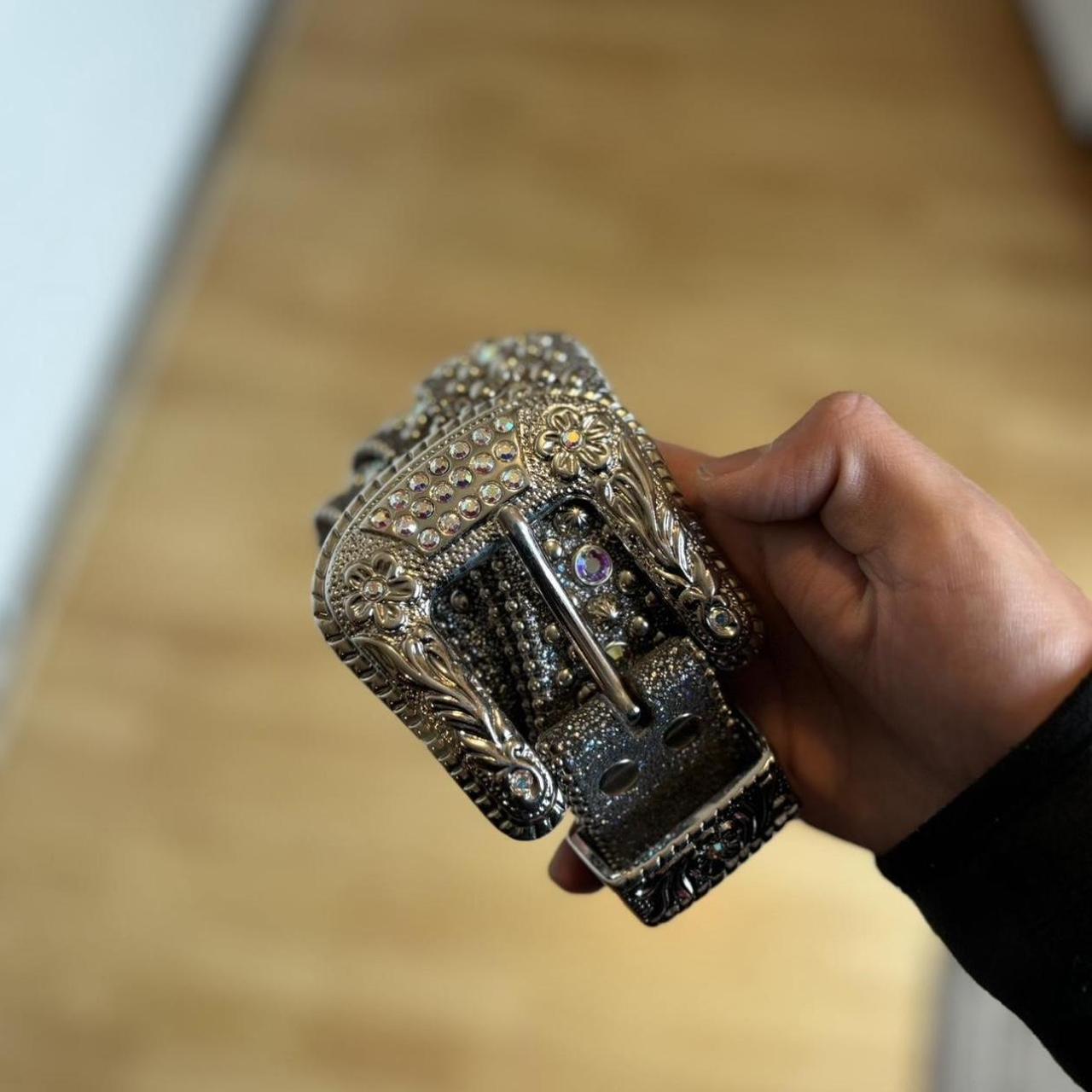 BB Simón Belt Authentic 100% Size 36 - Depop