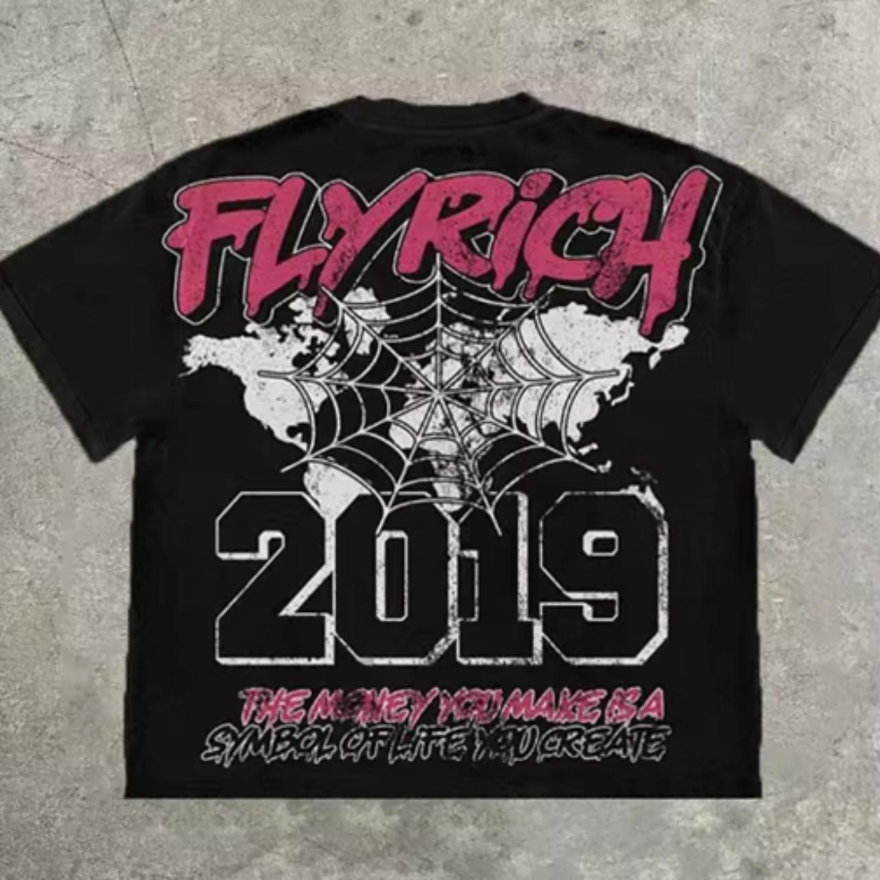 Fly Rich Graphic T-shirt Sizes: S-XXXL Fast... | Depop