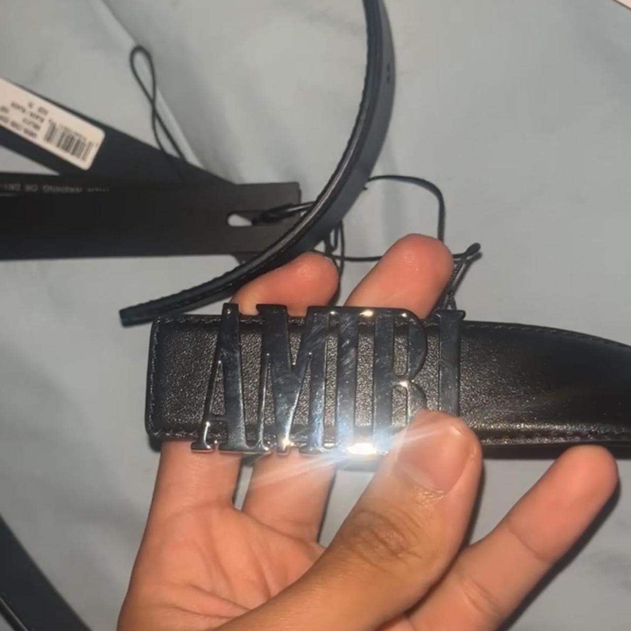 Brand new AMIRI belt Authentic and comes with tags... - Depop