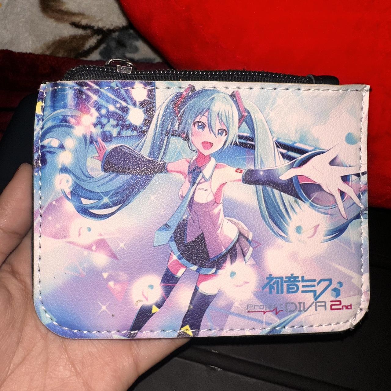 Hastune Miku coin pouch 💙💙💙🦋🦋🦋🦋 #miku #anime - Depop