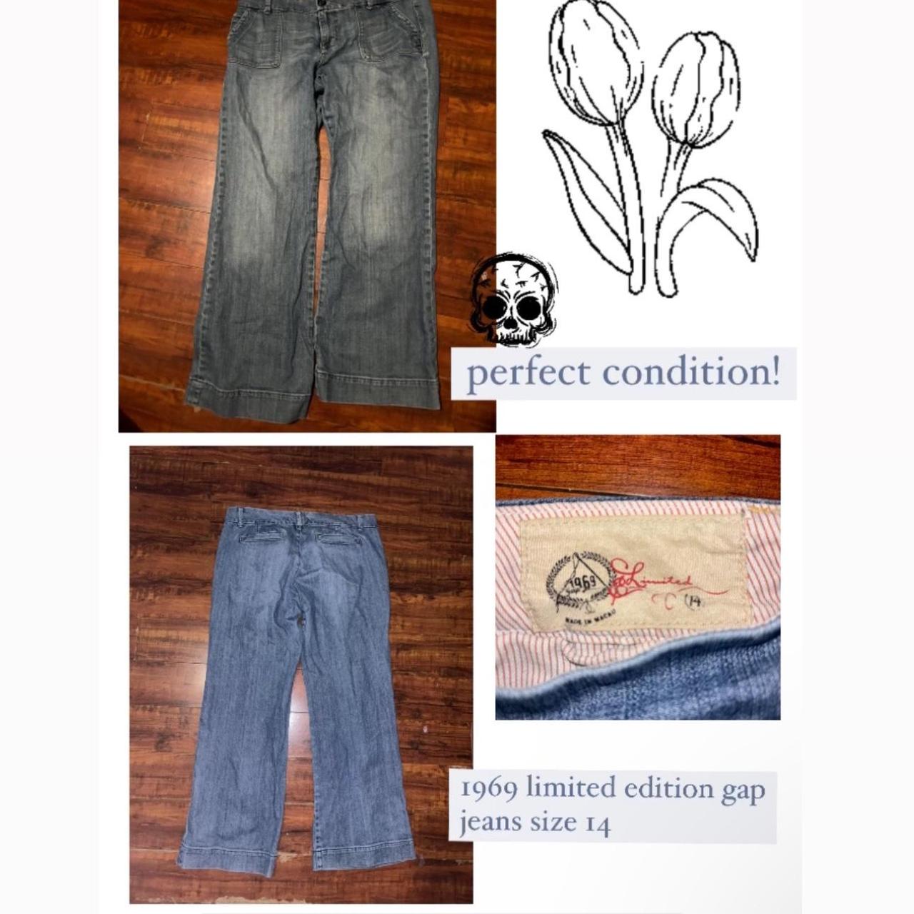 1969 limited edition gap jeans super cute y2k
