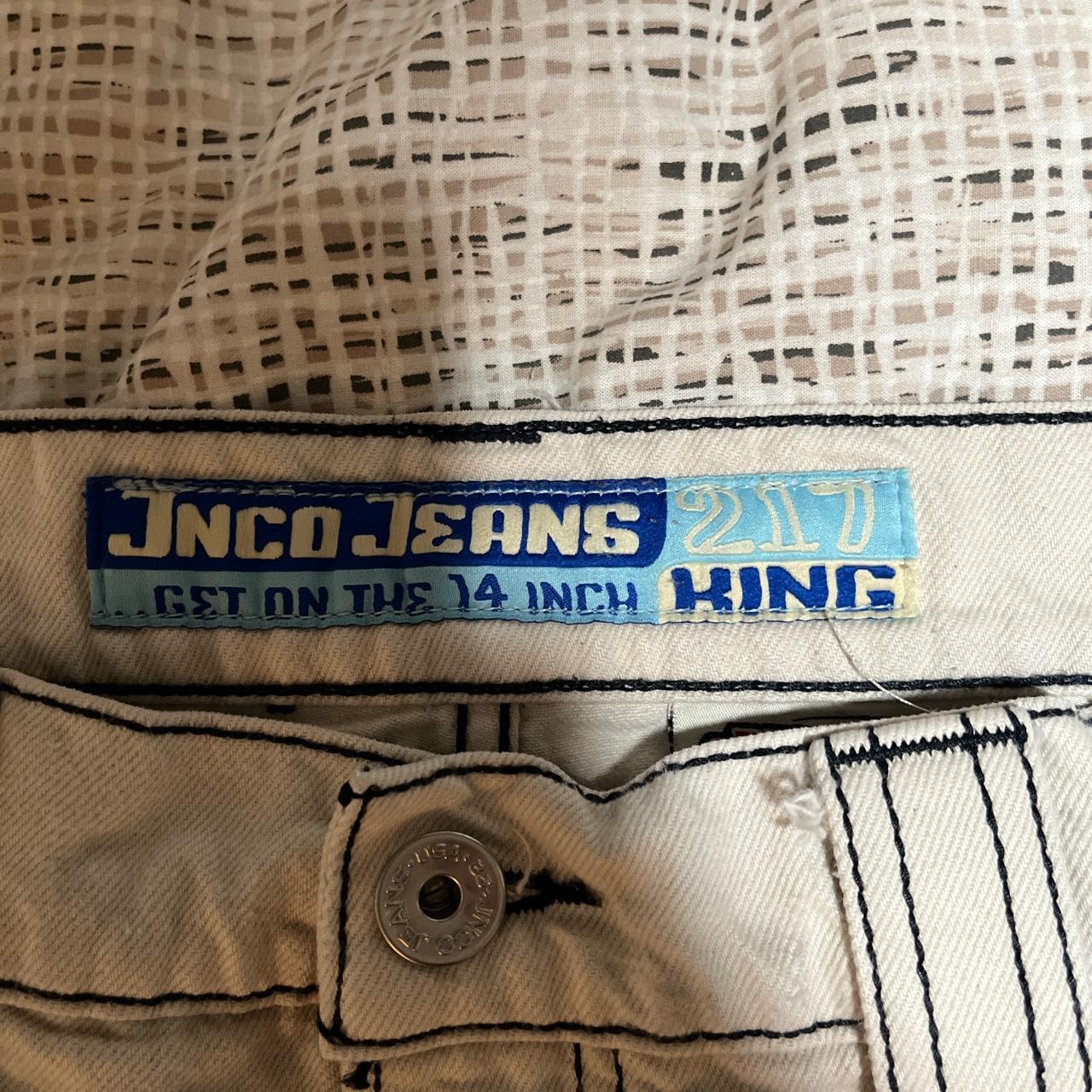 jnco kings shorts one small rip near pocket not... - Depop