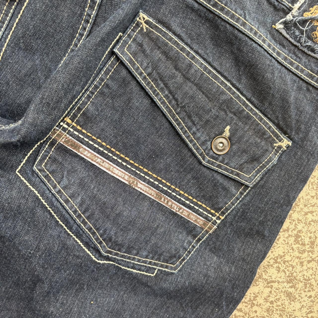 Y2K vintage grail Mecca apparel w/ embroidered back... | Depop