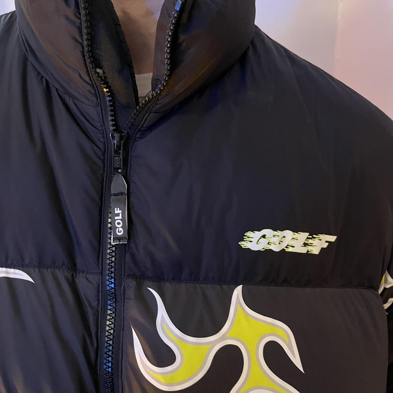 GOLF WANG flame puffer - Depop