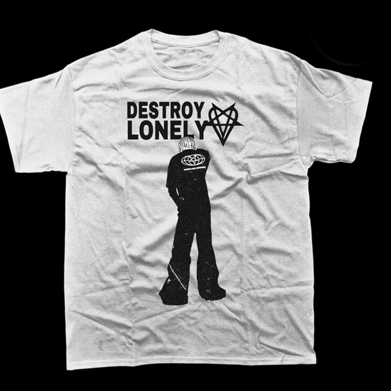 Destroy Lonely T-shirt - Depop