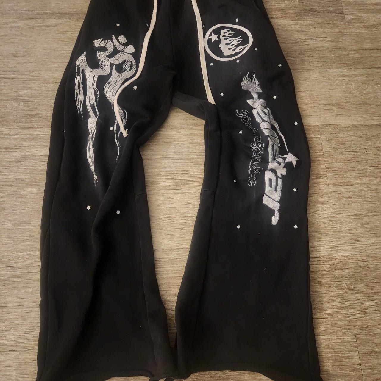 Loose fit, hellstar pants - Depop