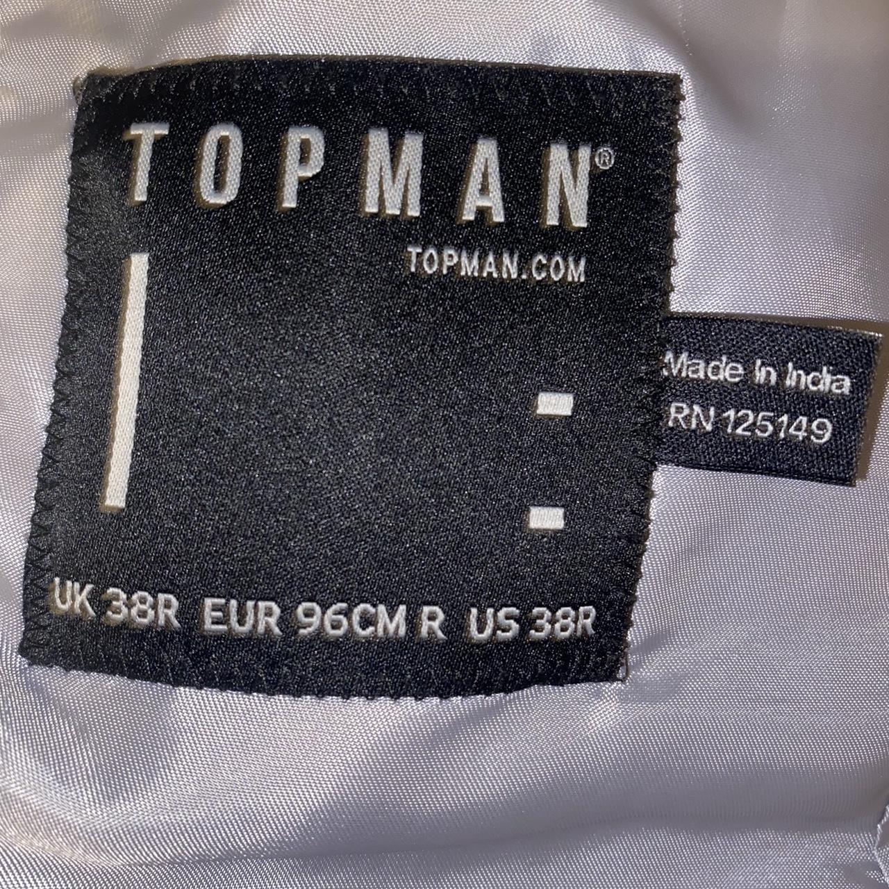 Topman light grey blazer 38R #topman #blazer... - Depop