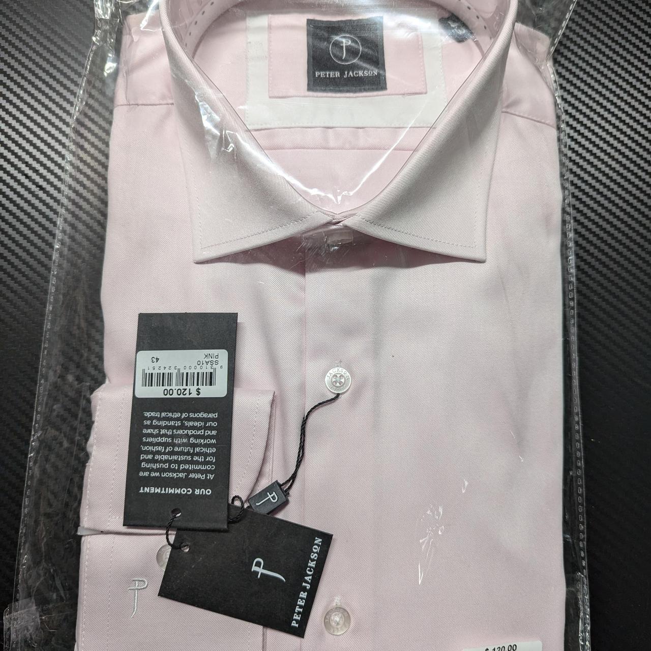 Peter Jackson Light Pink Button Up Brand New Size 43 - Depop