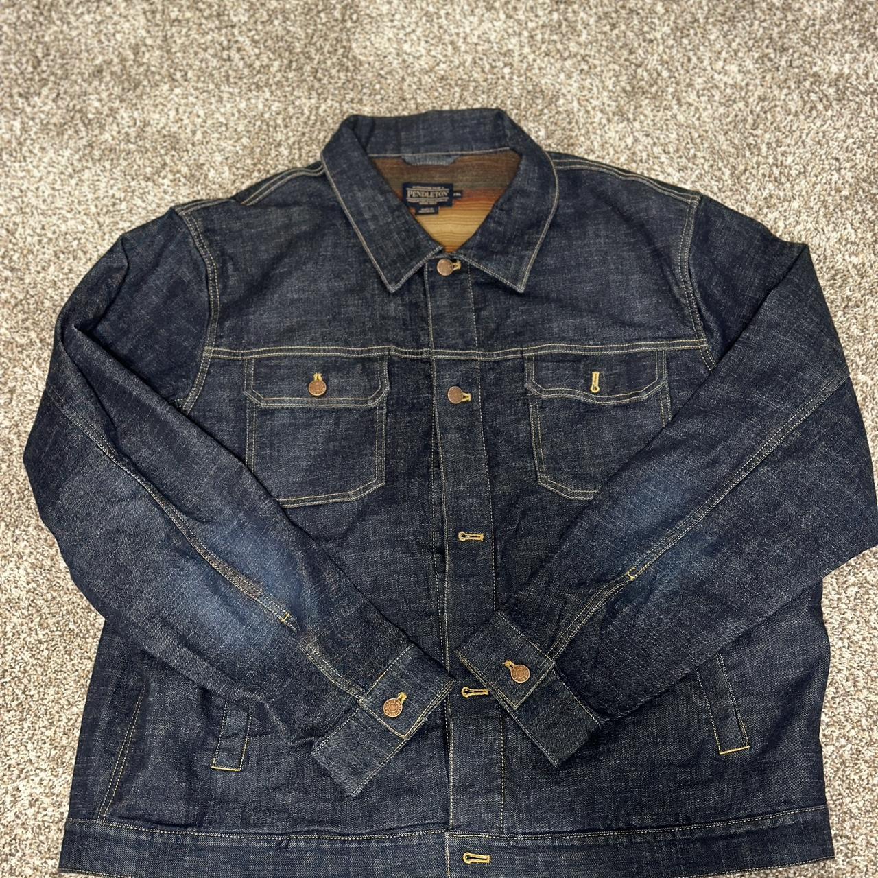Pendleton Jean Jacket XXL Like New - Depop