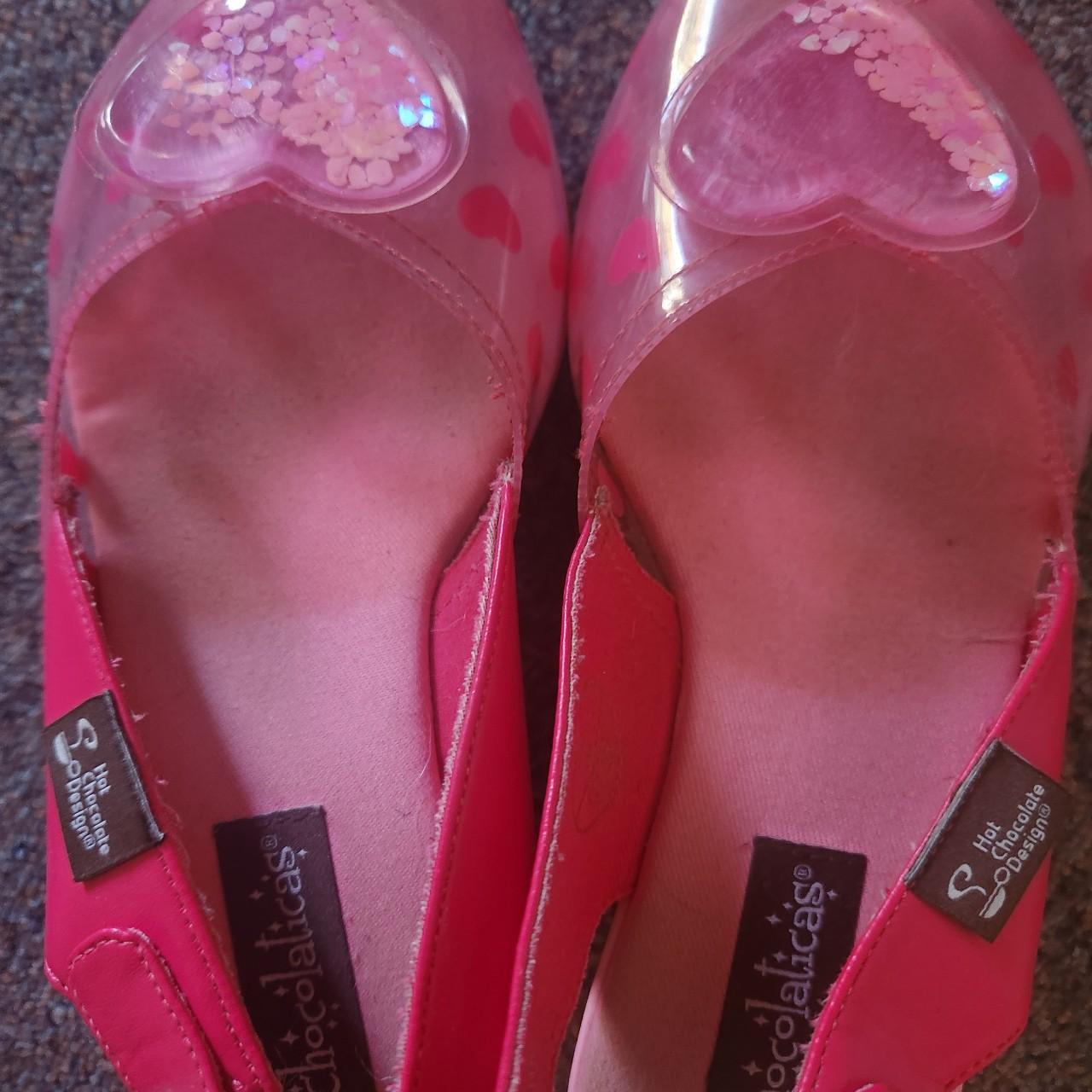 Hot chocolate wedges super cute and comfy. Worn only... - Depop