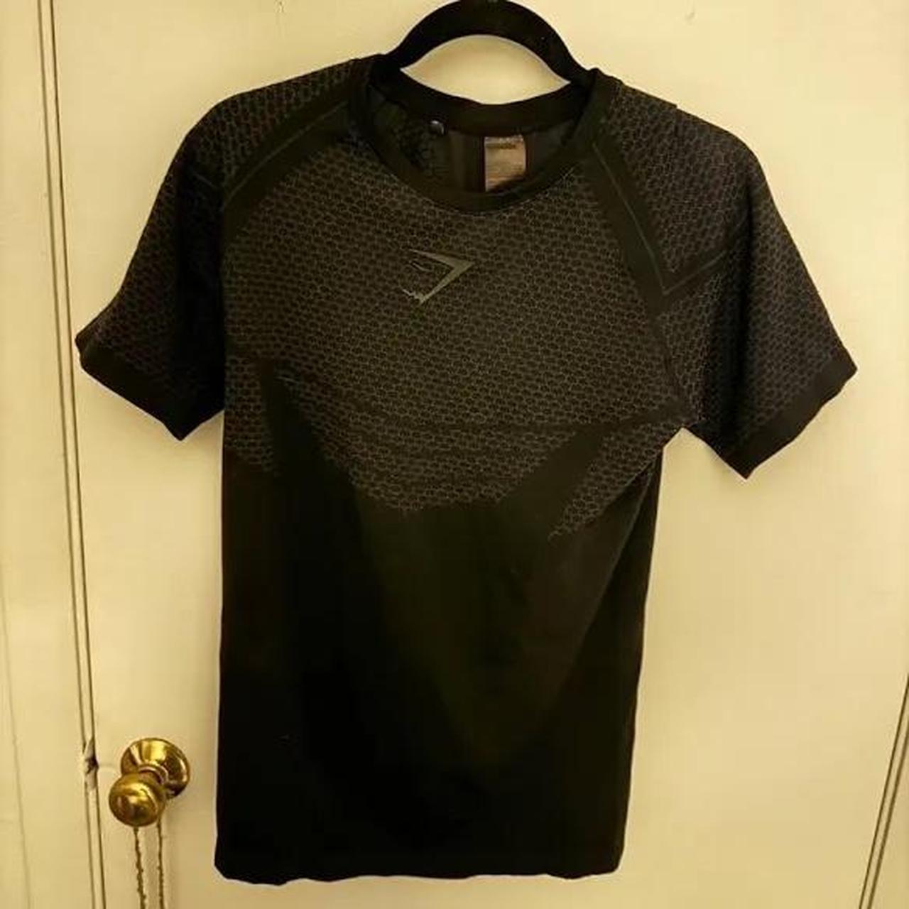 GymShark Onyx V2 Black Compression Size Medium... | Depop