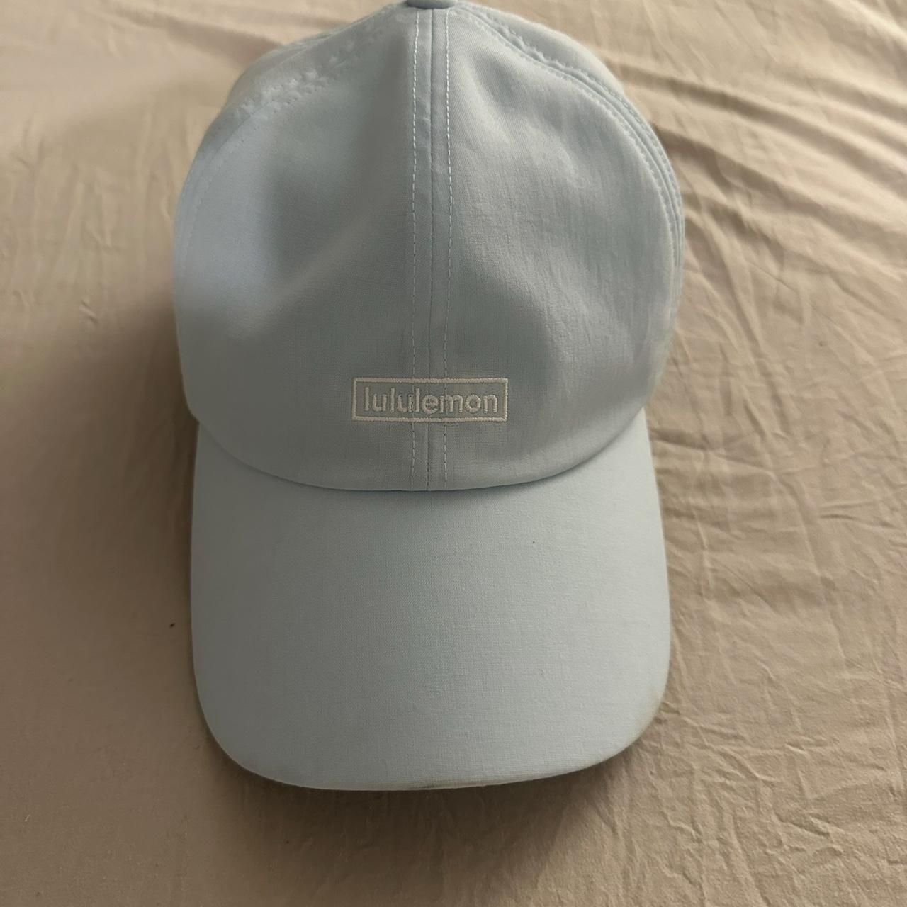 Light blue Lululemon baseball cap #lululemonaccessories | Depop