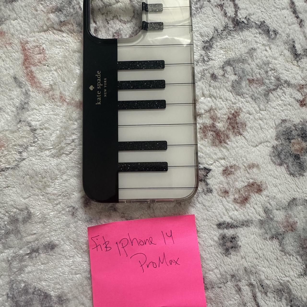 Kate Spade piano keyboard phone case for iPhone 14... | Depop