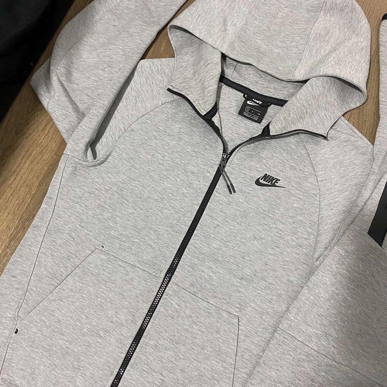 OLD SEASON GREY NIKE TECH FLEECE - Depop