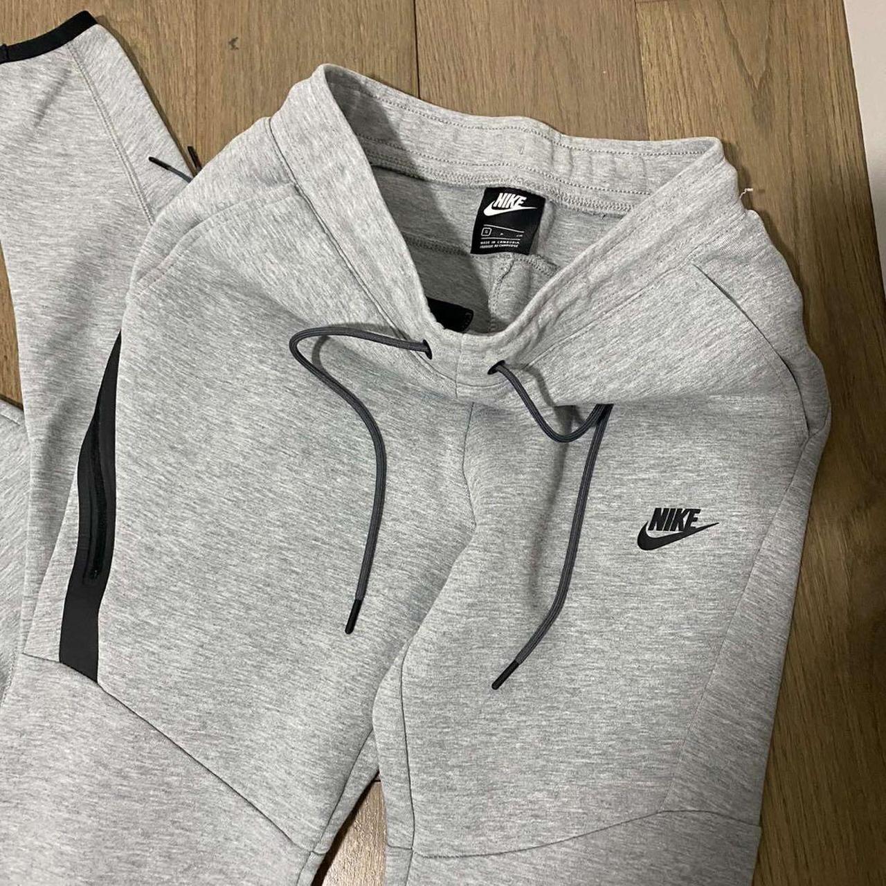 OLD SEASON GREY NIKE TECH FLEECE - Depop