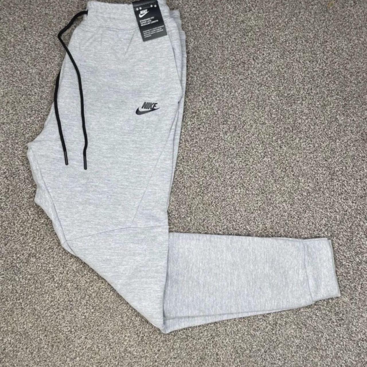 OLD SEASON GREY NIKE TECH FLEECE - Depop