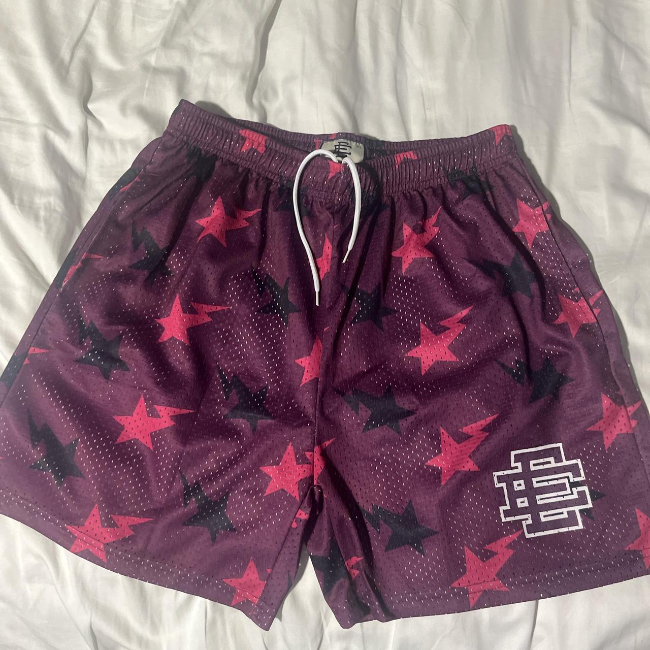 Eric Emmanuel shorts Nice color way Worn once XL... - Depop