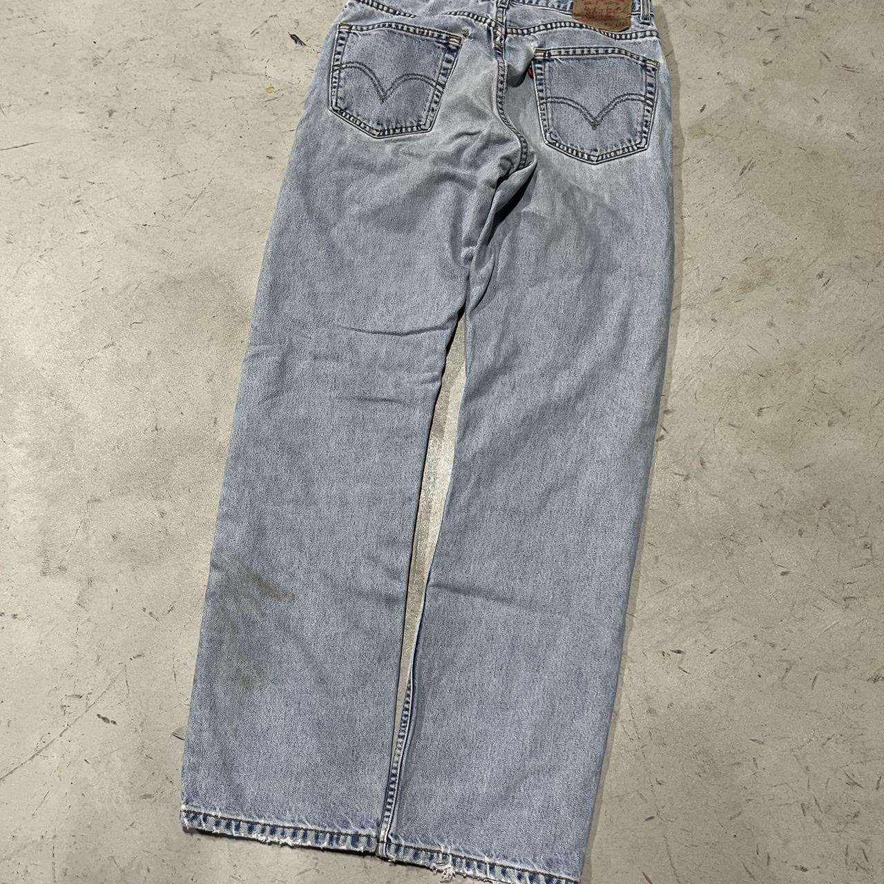 🚨 Levis 505 straight fit Light wash Jeans Closet... - Depop