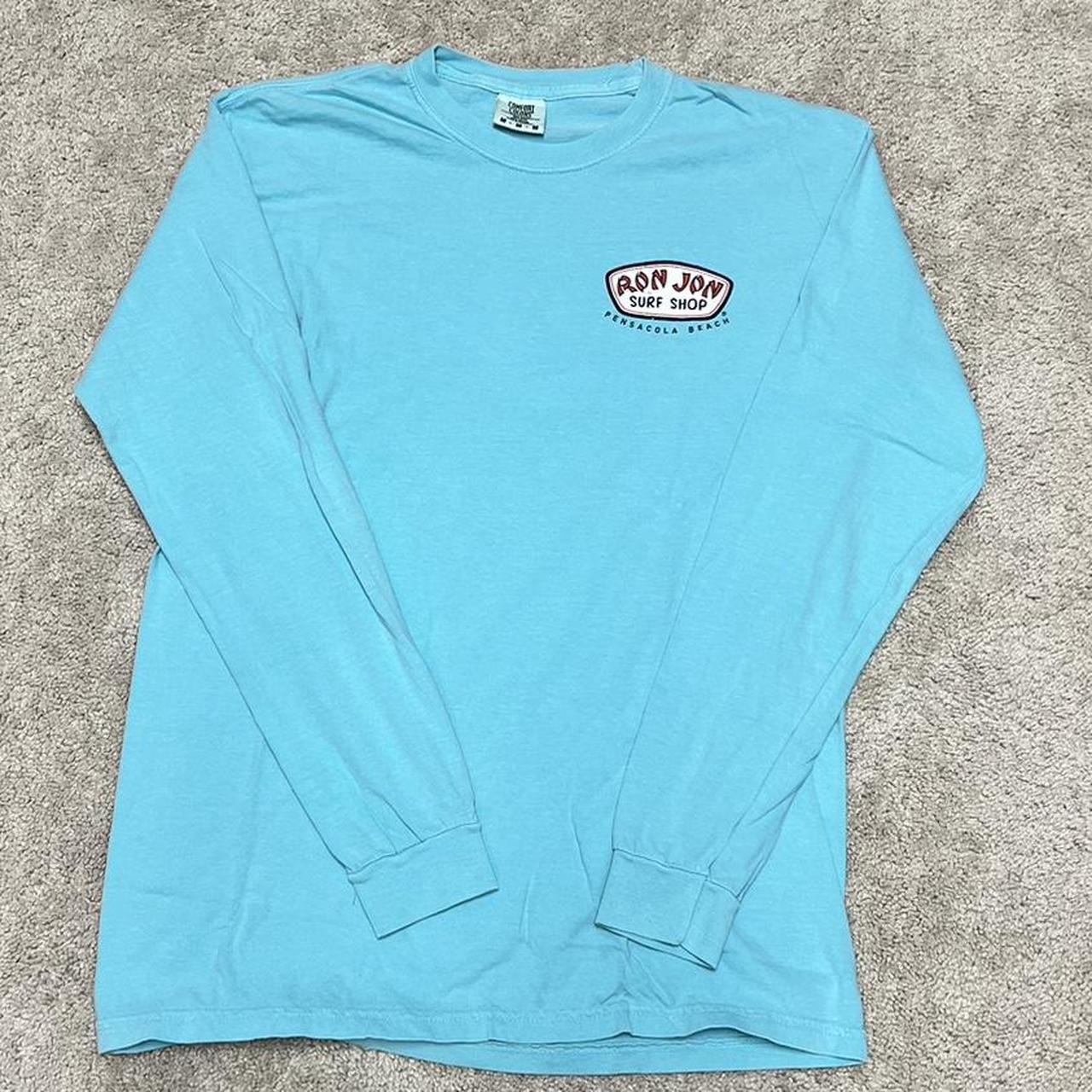 Medium Ron Jon Pensacola Beach Long Sleeve Tee,... - Depop